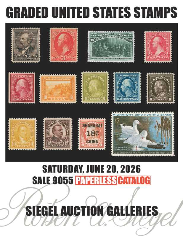 Robert A. Siegel Auction Galleries, INC.